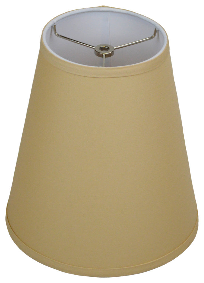 Fenchel Shades 6"x10"x11" Spider Attachment Empire Lamp Shade, Linen K