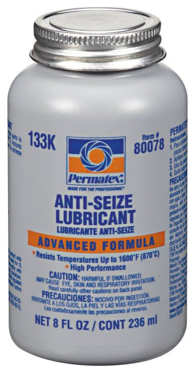 Permatex 80078 Anti-Seize Lubricant, 8 Oz