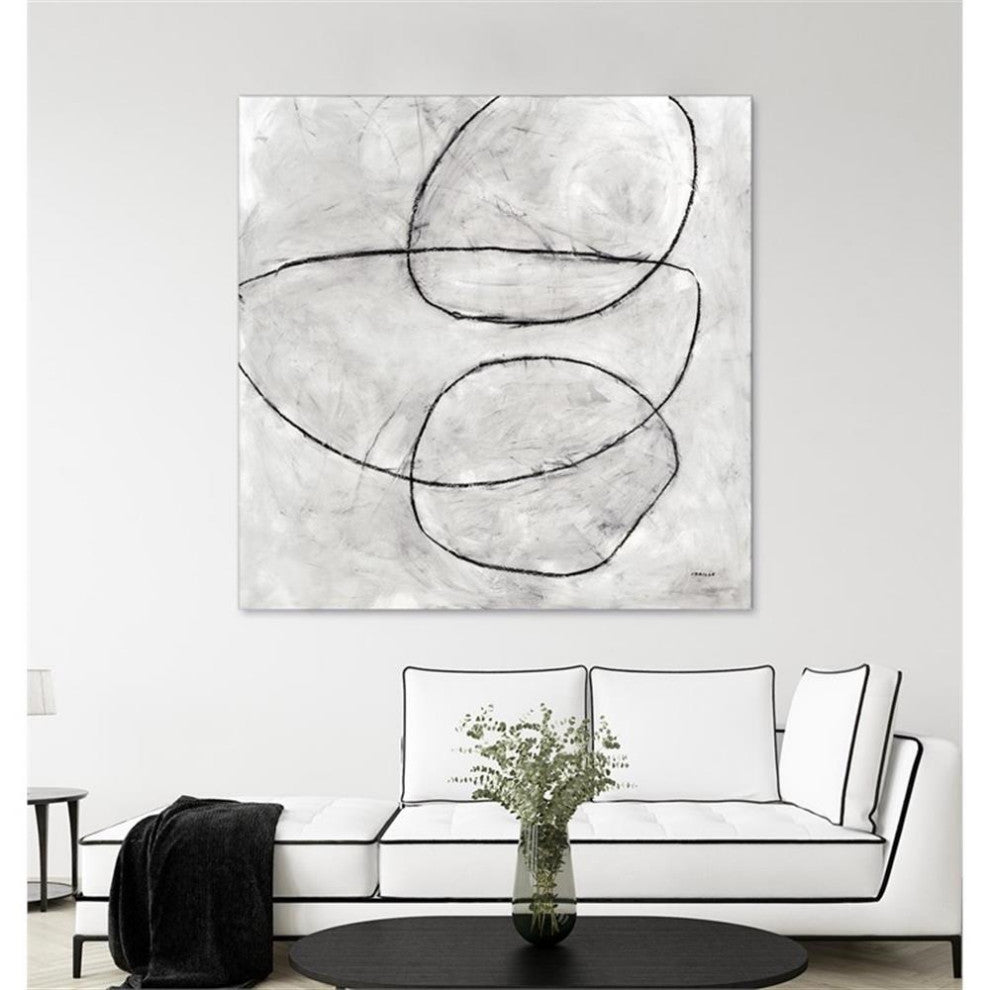 Giant Art 54x54 Balance Perspective Fine Art Giant Canvas Print in Mul