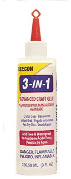 Beacon 3-in-1 Advanced Craft Glue 8 oz