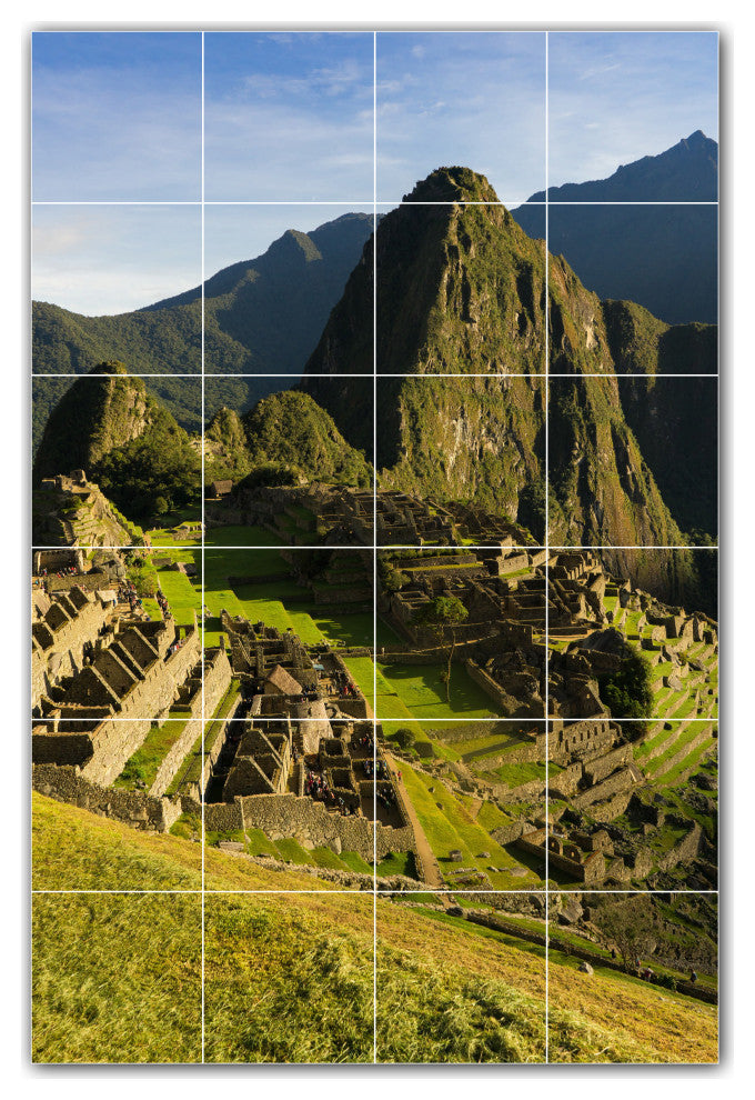 Famous Places Ceramic Tile Wall Mural HZ500546-46M. 24" x 36"