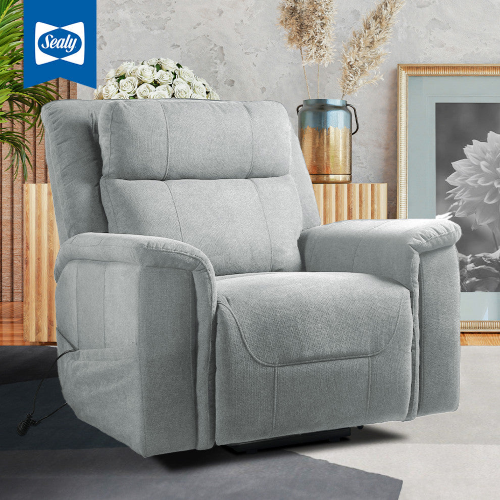 Sealy Posutrepedic Sheldon Lift Assist Recliner, Adjustable Power Head