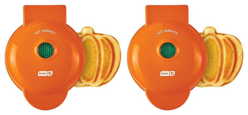 Dmw002aq Mini Waffle Maker (2 Pack) For Individual Waffles Hash Browns