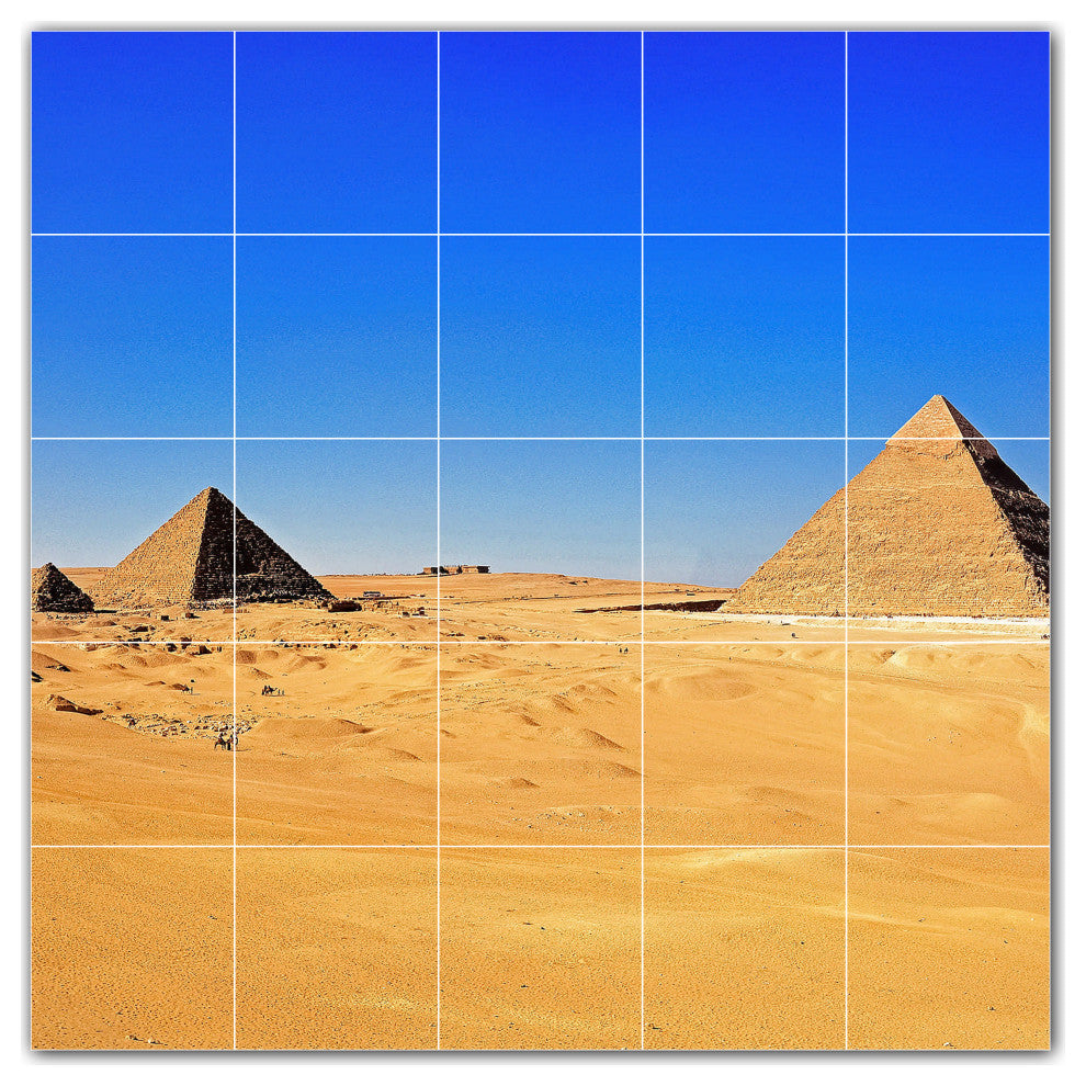 Famous Places Ceramic Tile Wall Mural HZ500549-55M. 30" x 30"