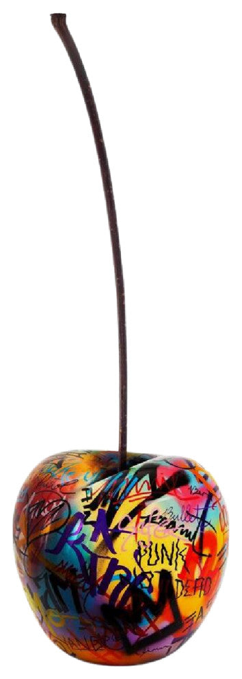 Cherry Ceramic Sculpture | Andrew Martin Graffiti, 31" X 30
