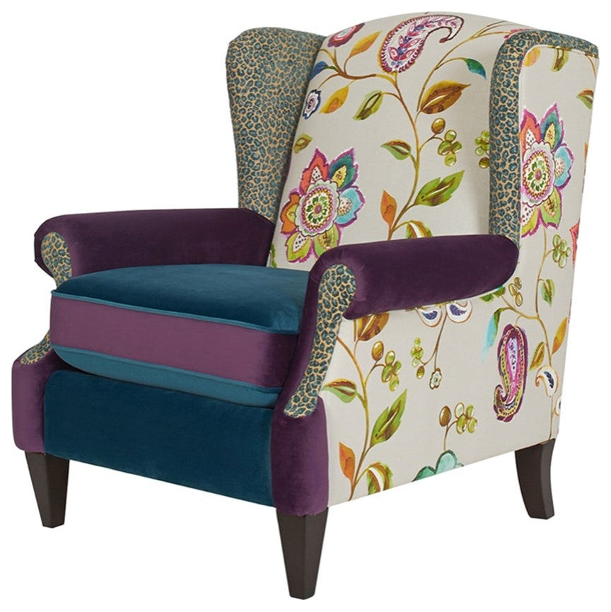 Multicolored Accent Chair