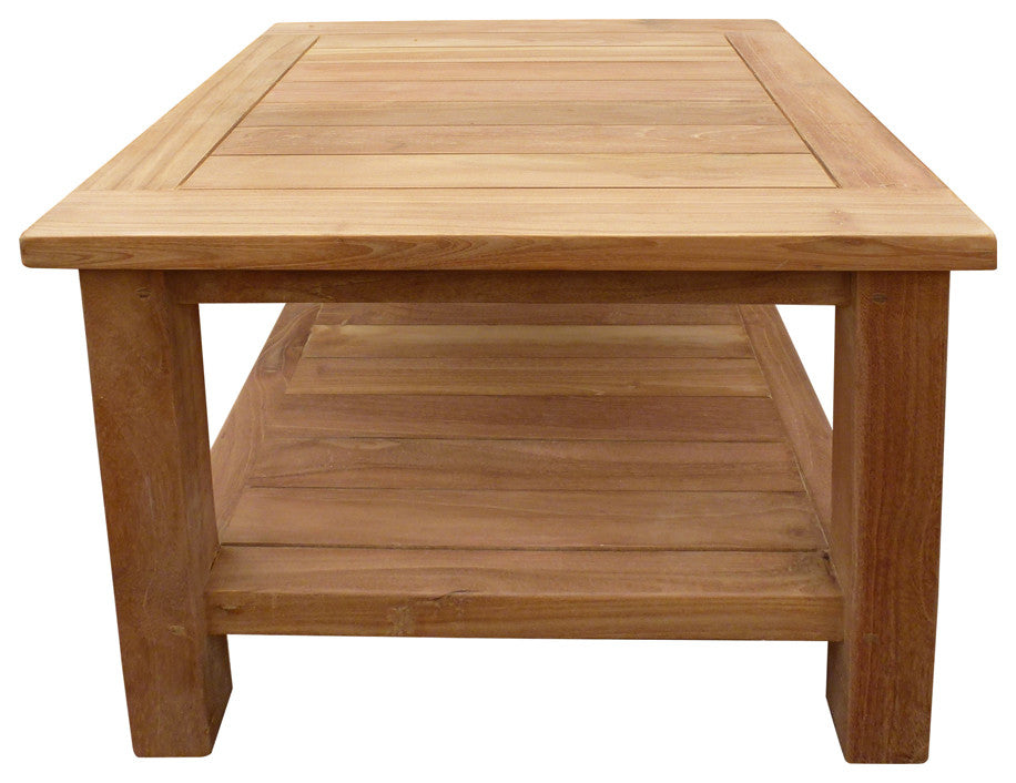 Teak Wood Bermuda Bathroom Shower Stool, Small