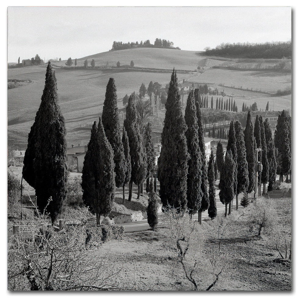 Alan Blaustein 'Tuscany IV' Canvas Art, 14x14