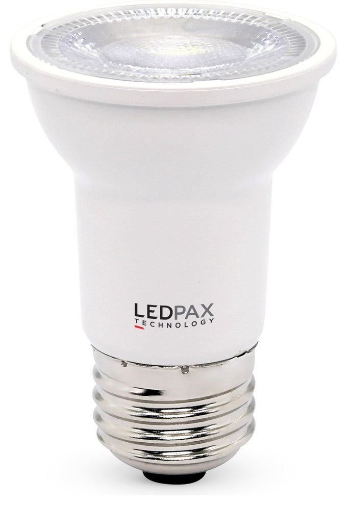 LEDPAX PAR16 Dimmable LED Bulb, 6W, 4000K, 500 Lumens, CRI 80, UL, Set