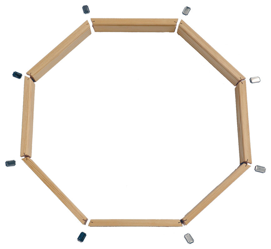 2" Jamb Extension Kit for Standard Size Poly Stationary Octagon Window