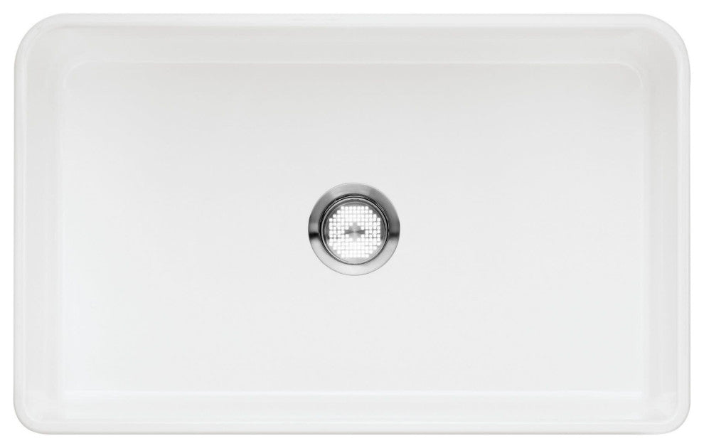 Blanco 524257 Cerana 30" Farmhouse Single Basin Fireclay Kitchen - Whi
