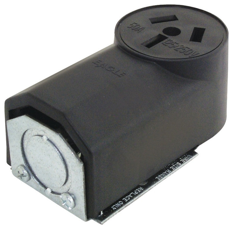 Eaton 112 Cooper Wiring Power Receptacle, 125/250 Volt, 50 AMP
