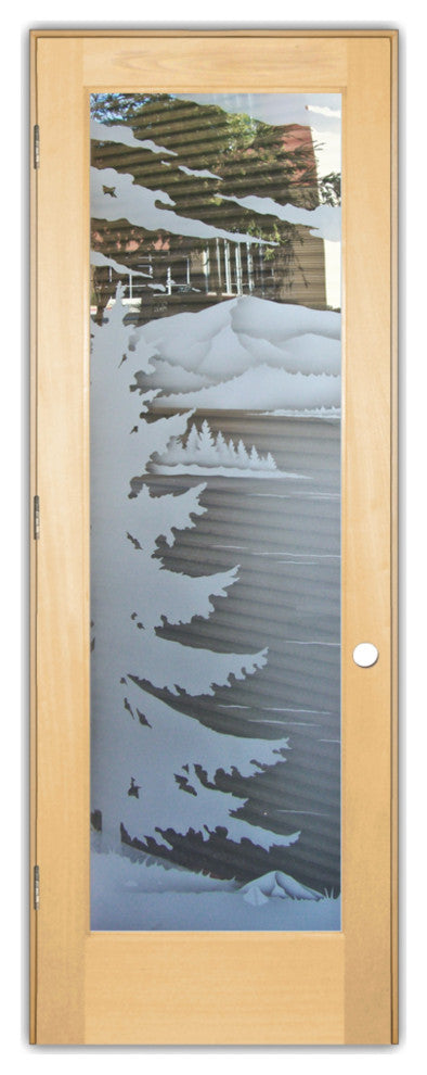 Interior Prehung Door Or Interior Slab Door - Lake Arrowhead - Maple
