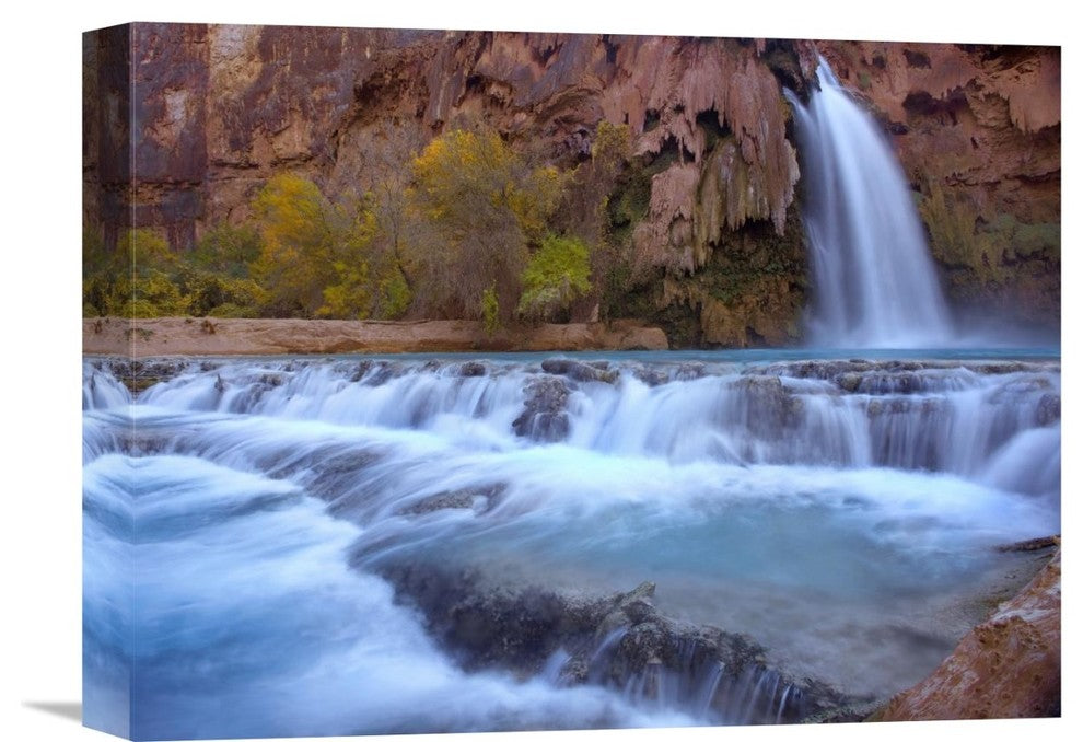 "havasu Falls Grand Canyon Arizona" Canvas Giclee By Tim Fitzharris