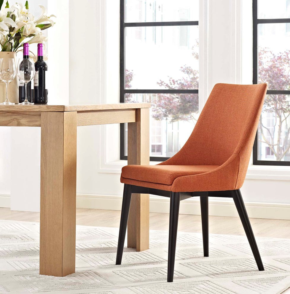 Viscount Dining Chair, Orange
