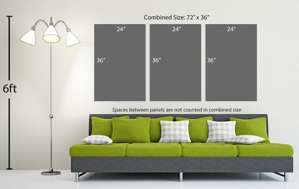 Pier 14 View San Francisco, Metal Print, 3 Panel Split, Triptych Wall