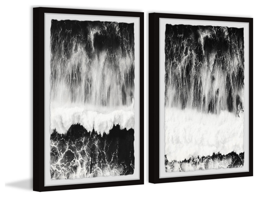 Chasing Waves Diptych 2-piece Set 16x24 Panels