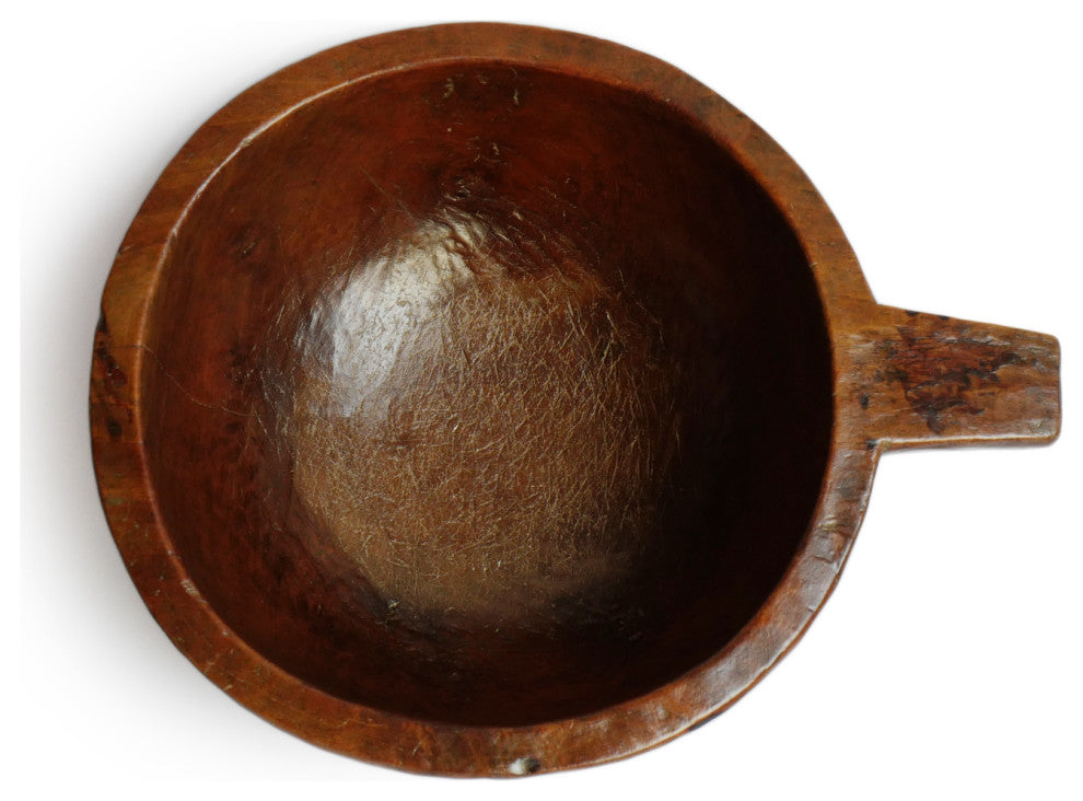 Consigned Nepal Wood Bowl