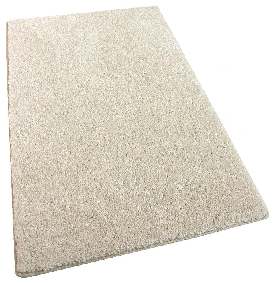 Shaw, Om Ii Vanilla Cream Carpet Area Rugs 30 oz Cut Pile, 5'x8'