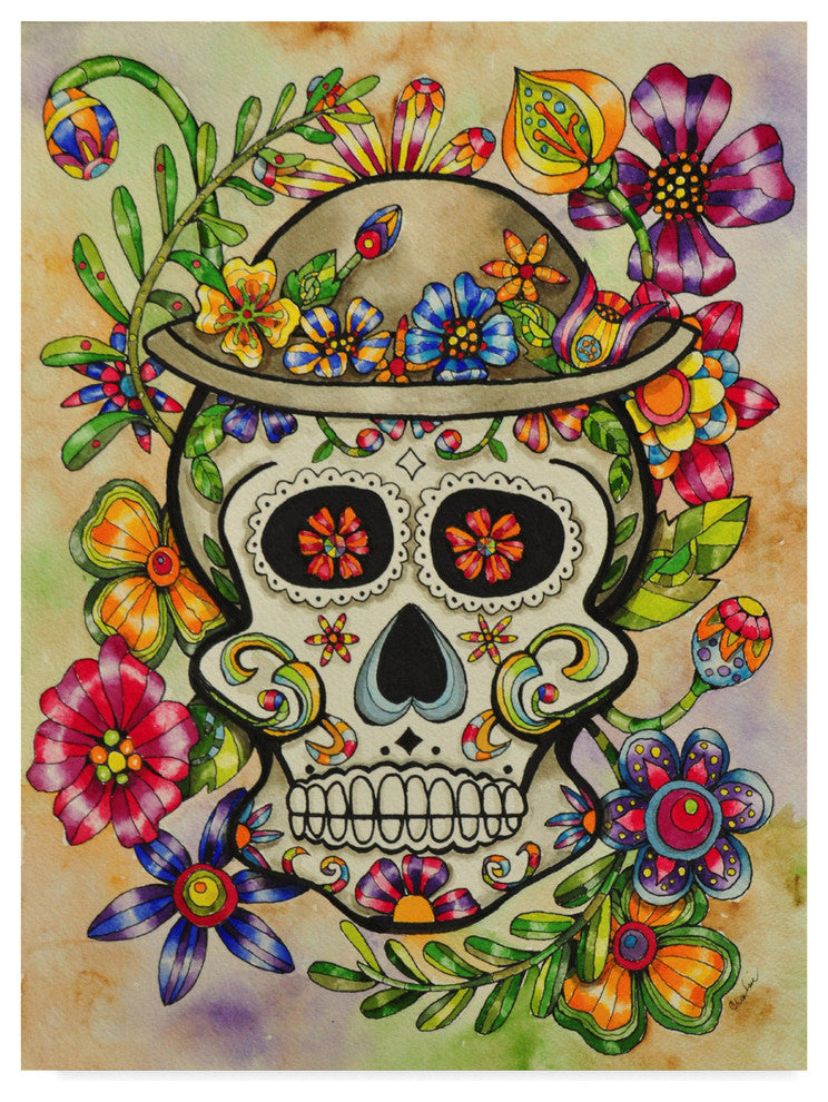 Charlsie Kelly 'El Sombrero' Canvas Art, 24"x32"