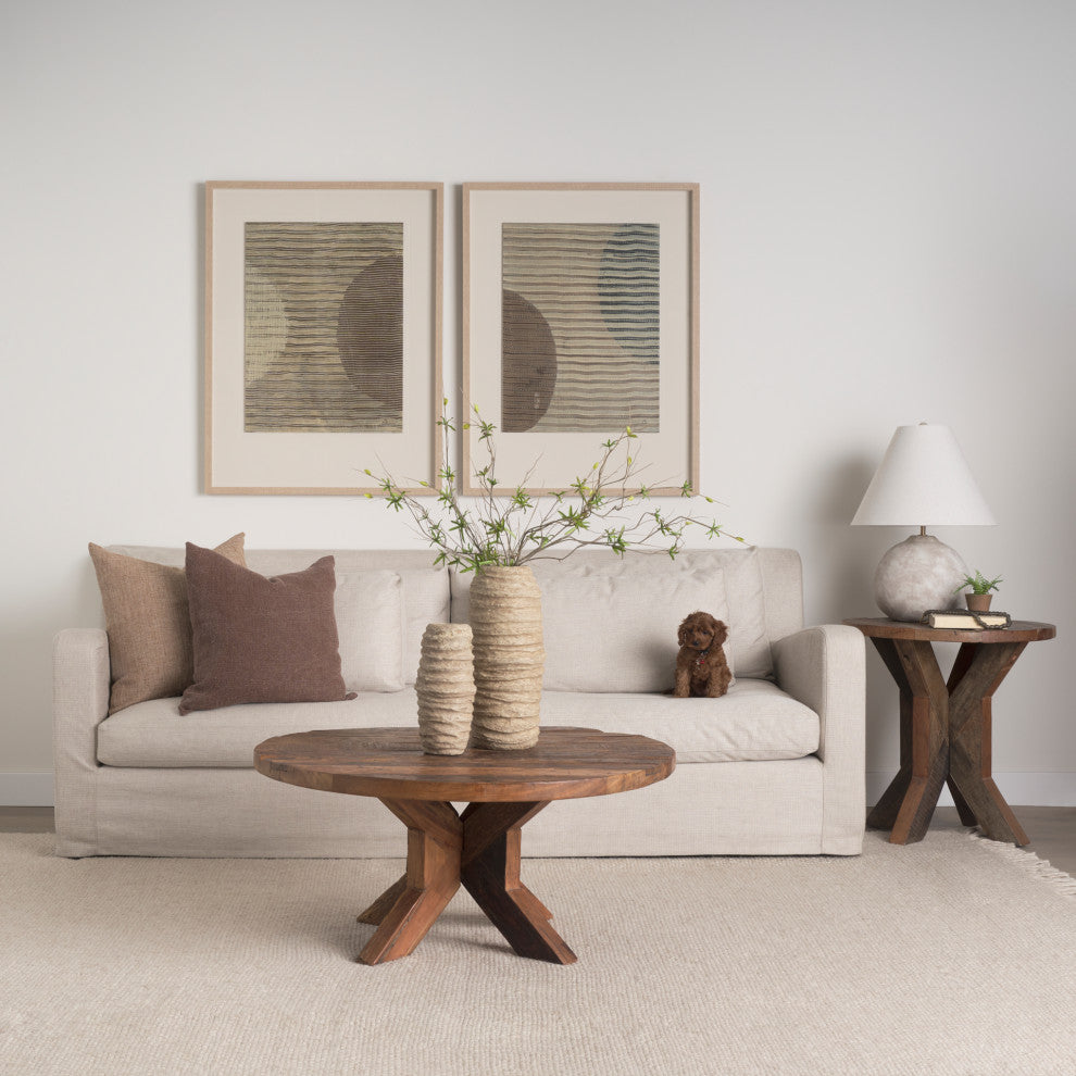 Heidi Reclaimed Brown Wooden Coffee Table