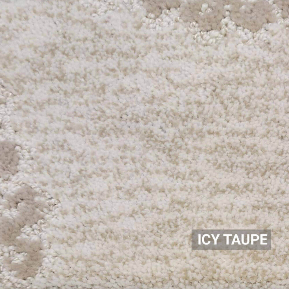 Heirloom Indoor Luxury Carpet Area Rug Runner Mat, Icy Taupe, 12x20