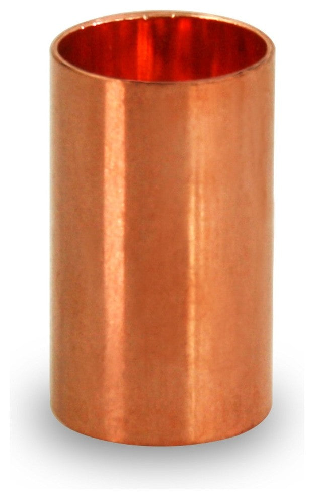 4" Nominal Pipe Diameter Straight Copper Coupling Sweat Sockets