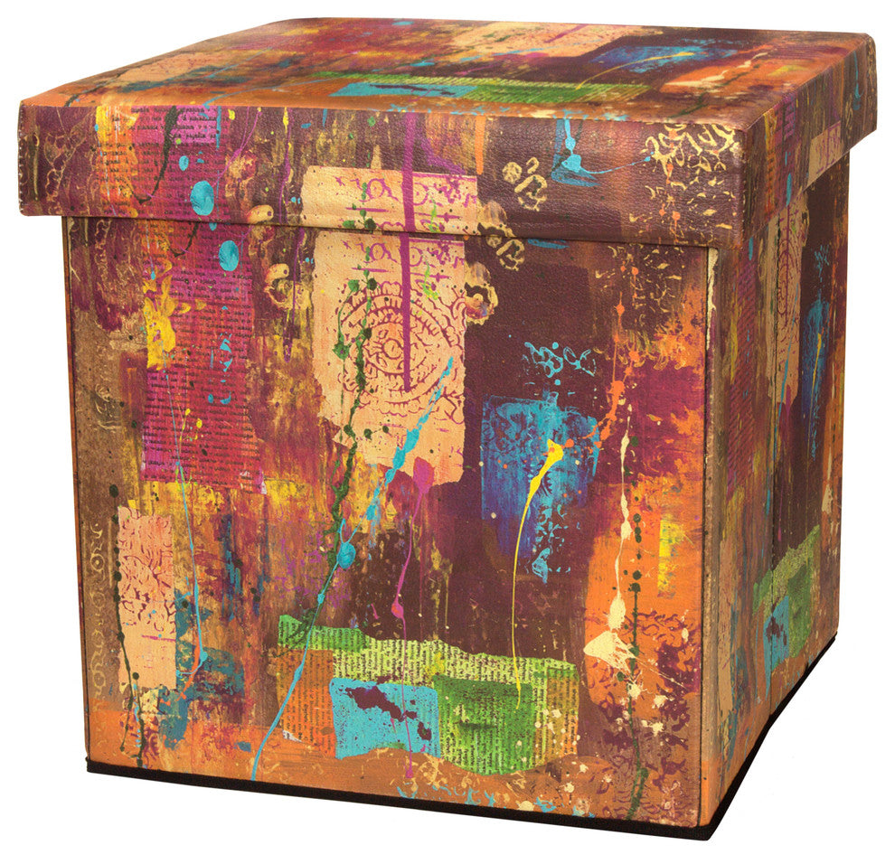 India By Gita Storage Ottoman