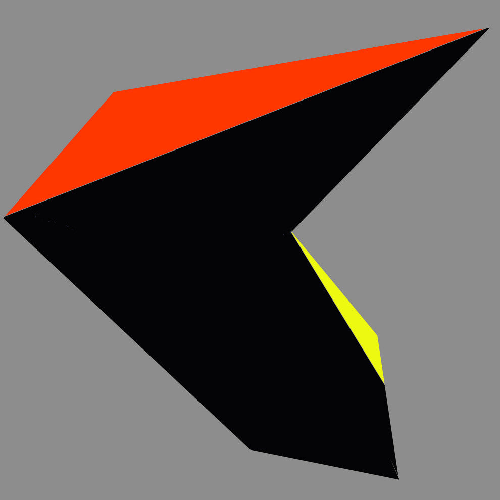 30x30 Poly Form Multi 5, Unframed Artwork