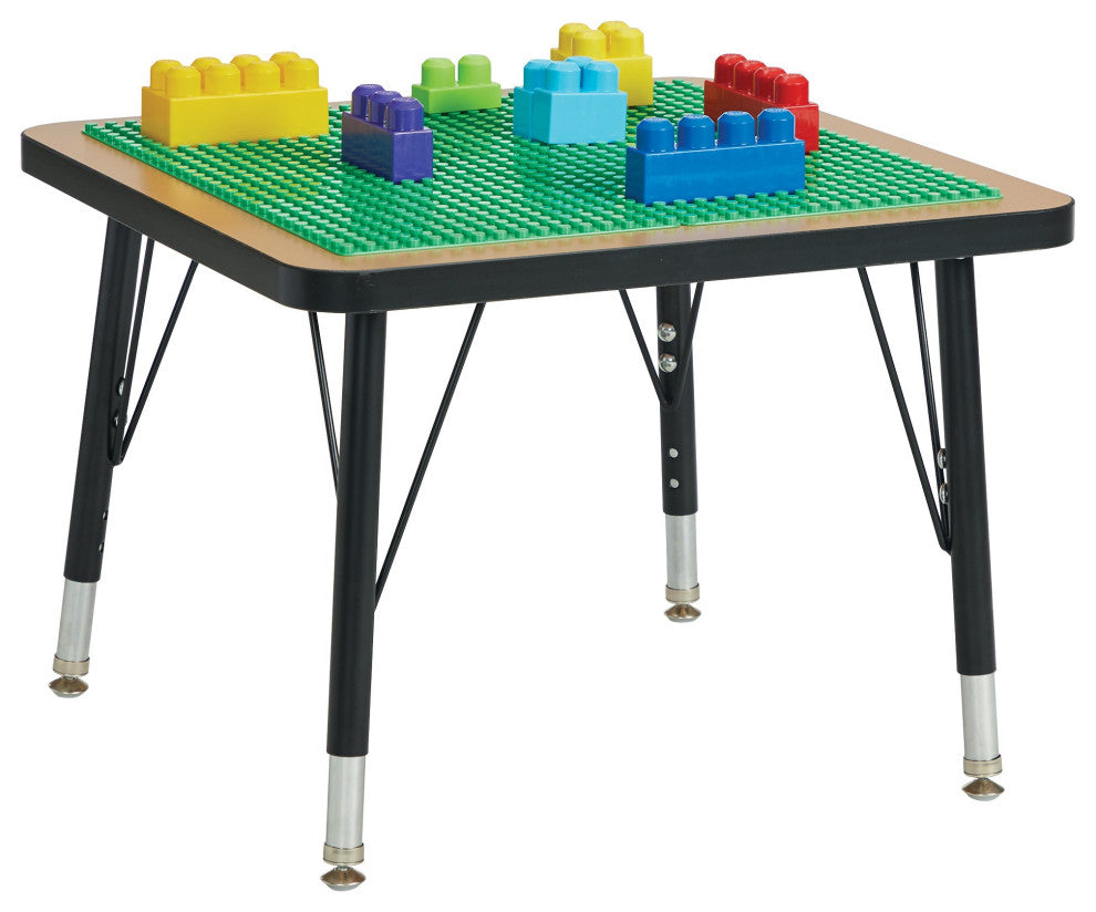 Jonti-Craft Adjustable Building Table – Preschool Brick Compatible – 1