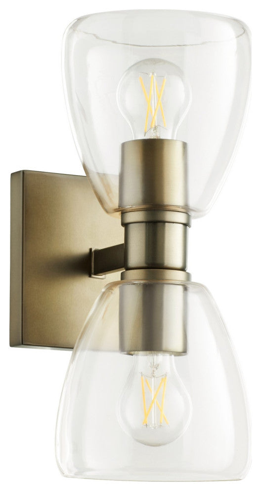 Relo Wall Mount, Dark Brass