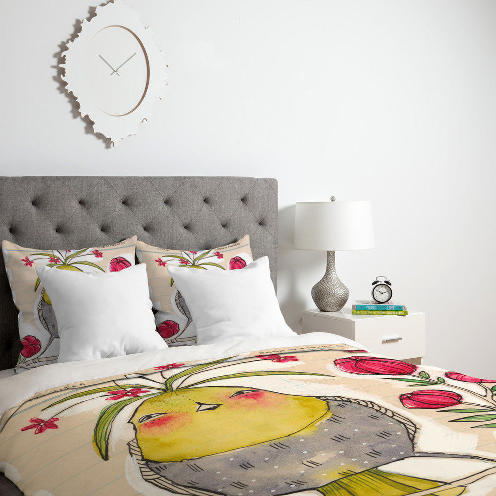 Deny Designs Cori Dantini Sweetness And Light Duvet Cover - Lightweigh
