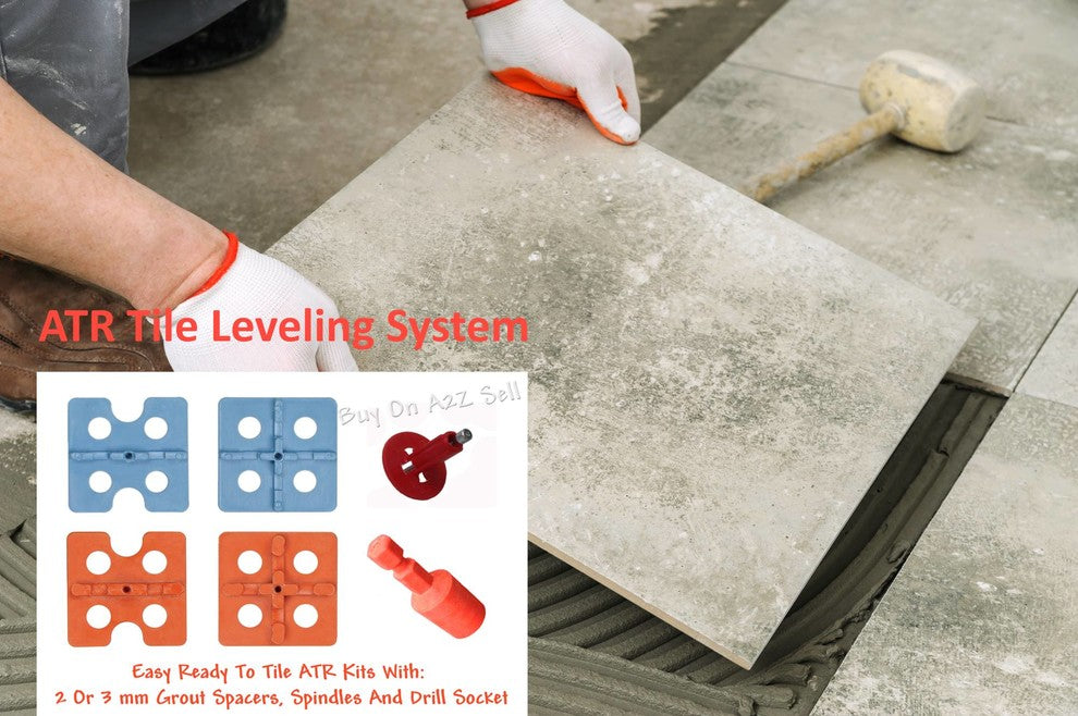 Tile Leveling System, ATR Leveling System 200 Straight Edge Spacers 2m