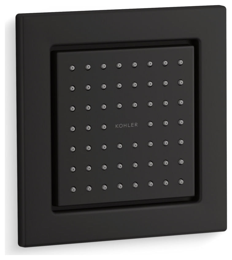 Kohler K-8002 WaterTile Square Single Square Metal Body Spray "“ - Mat