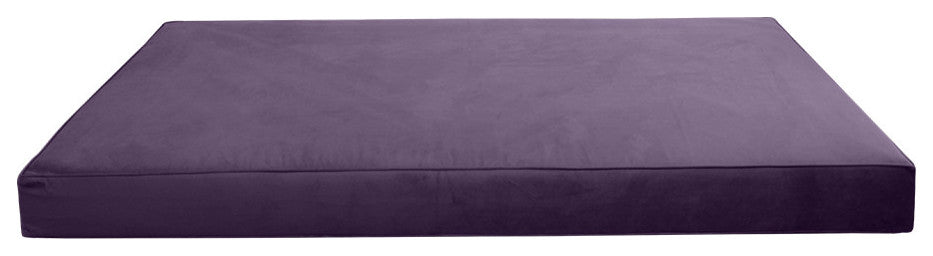Style V5 Twin Pipe Trim Velvet Indoor Daybed Mattress Pillow Complete