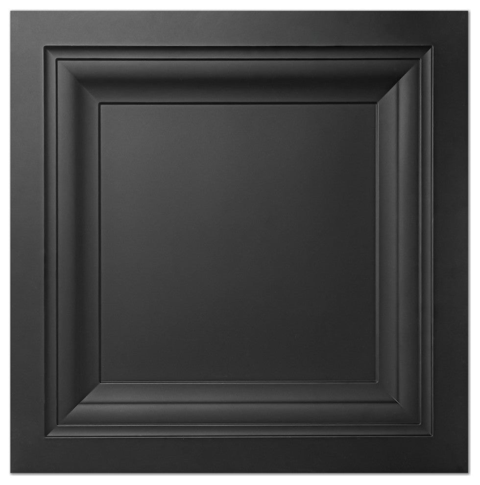Art3d 12-Pack Square Drop Ceiling Tile, PVC Ceiling Panel 24 x 24in.,