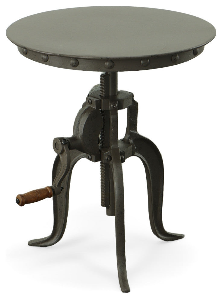 Adjustable Height Crank Table Industrial