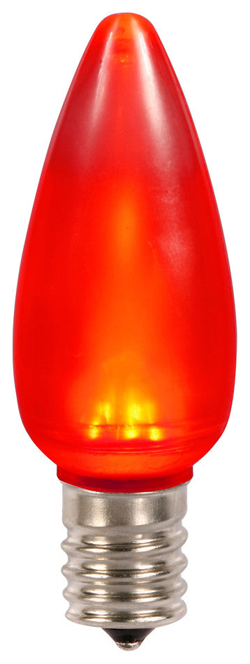 Vickerman xLEDSC93T-25 C9 Ceramic LED Red Twinkle Bulb, Pack of 25