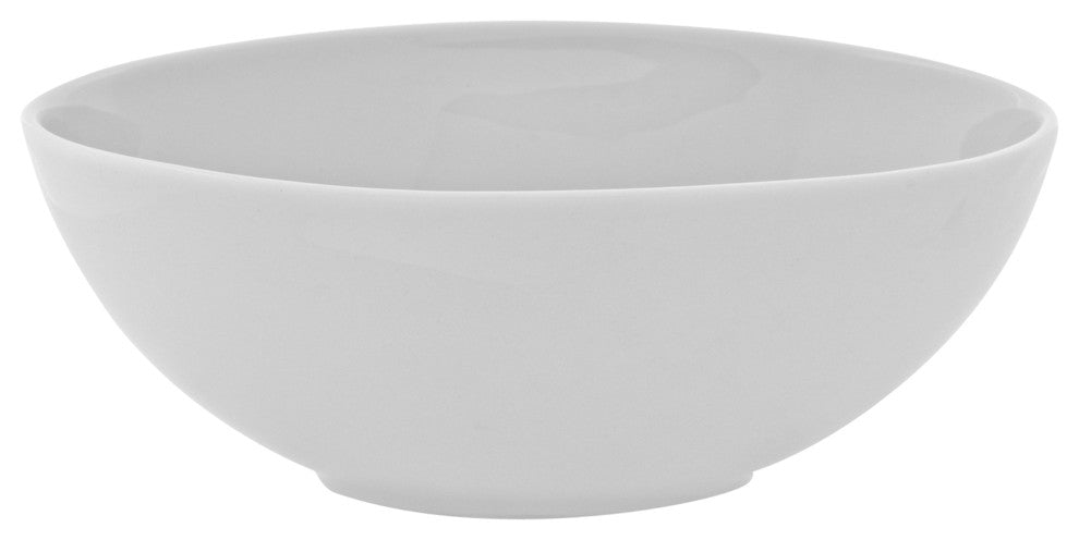 Royal Oval White Cereal Bowls, Set of 6