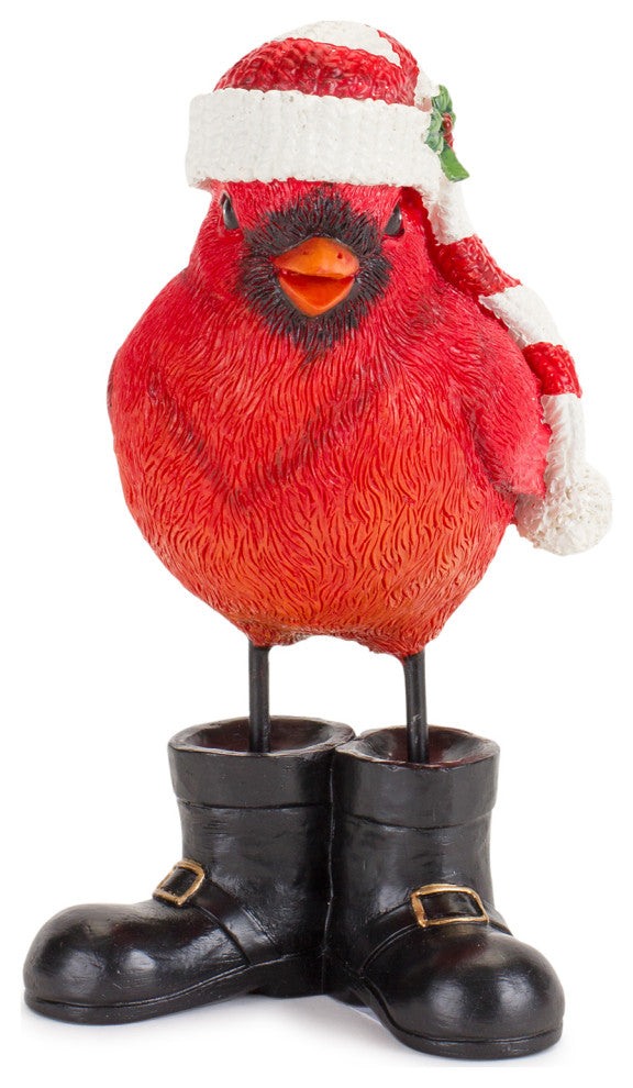 Cardinal Figurine, 3-Piece Set