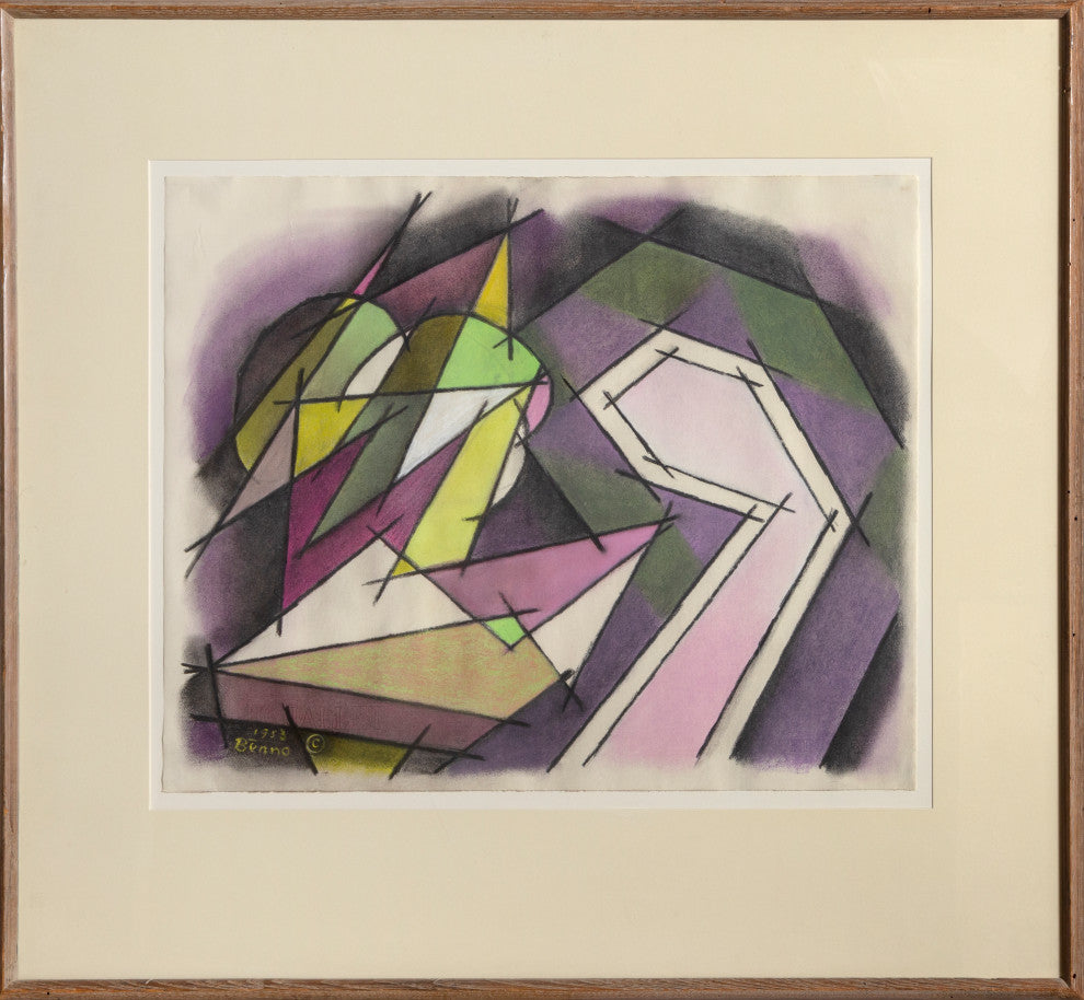 Still Life With Gray, Green, and Violet, Benjamin Benno