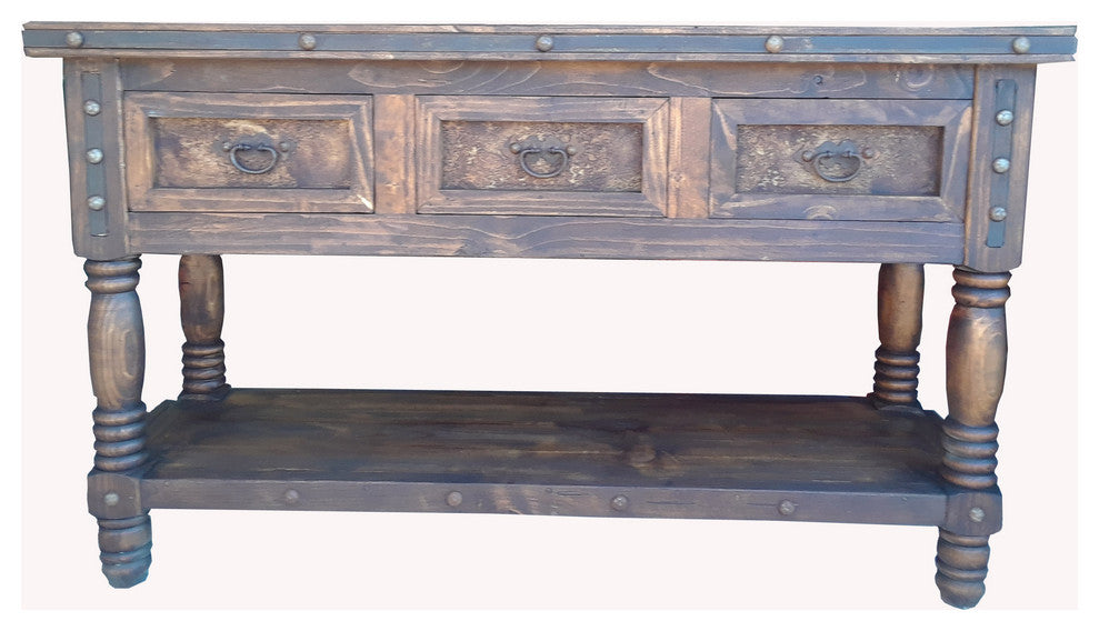Sycamore Reclaimed Wood Rustic Bathroom Vanity, Natural Stain, 72 X 20