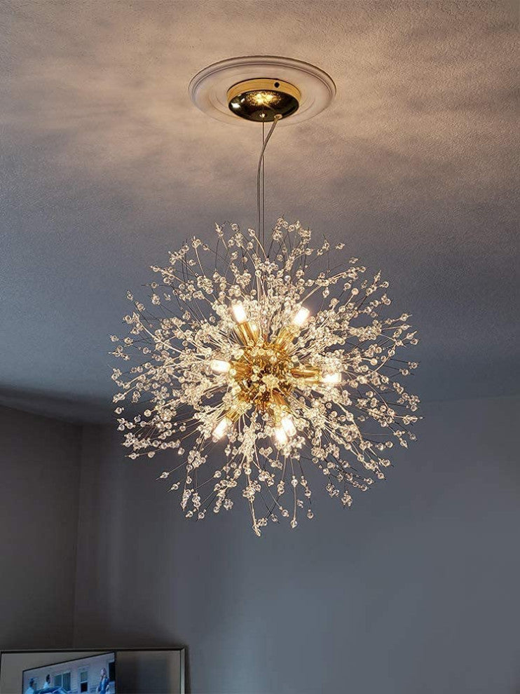 Modern Gold Crystal Chandeliers