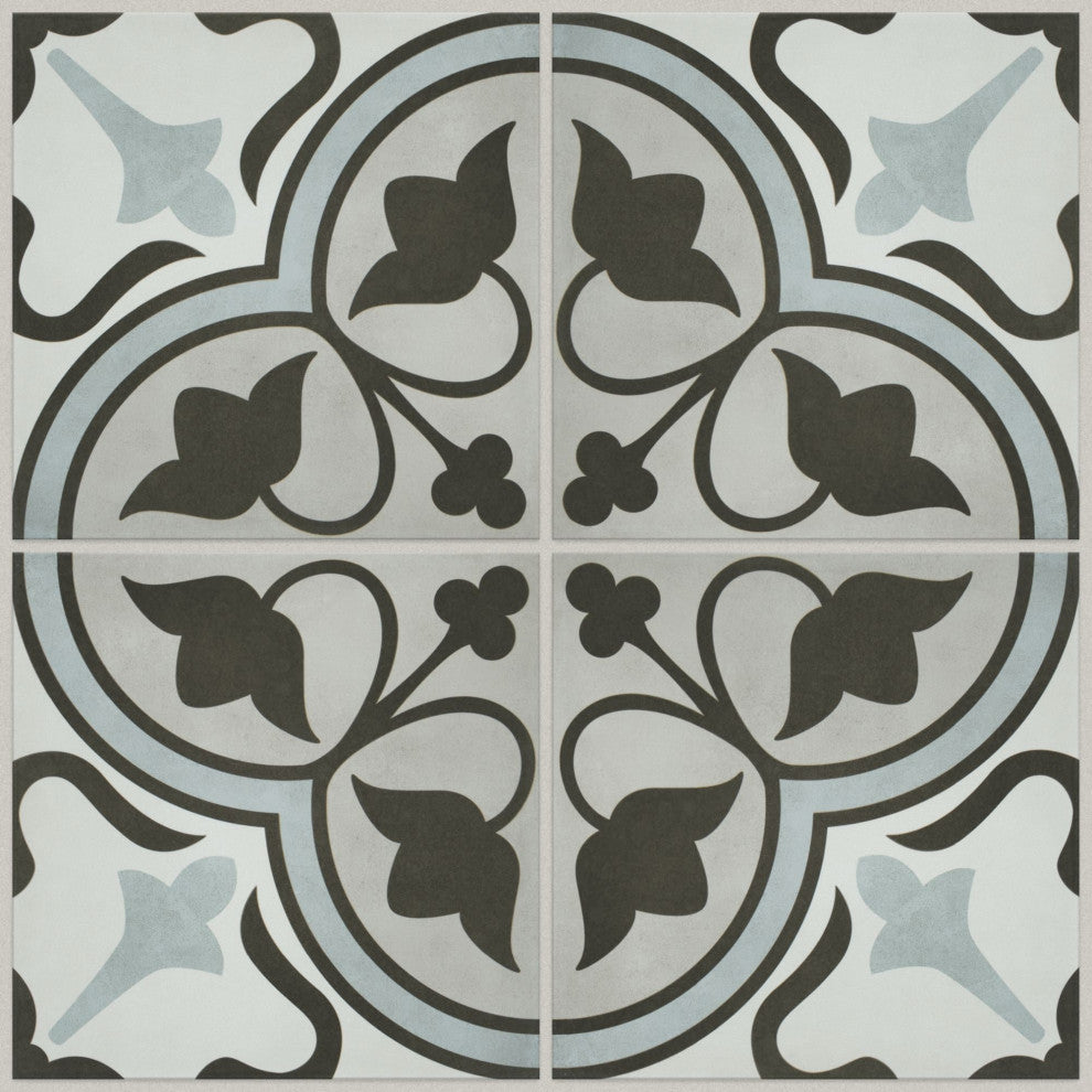 Shaw CS51Z Revival Mirasol - 8" Square Floor and Wall Tile - - Agate