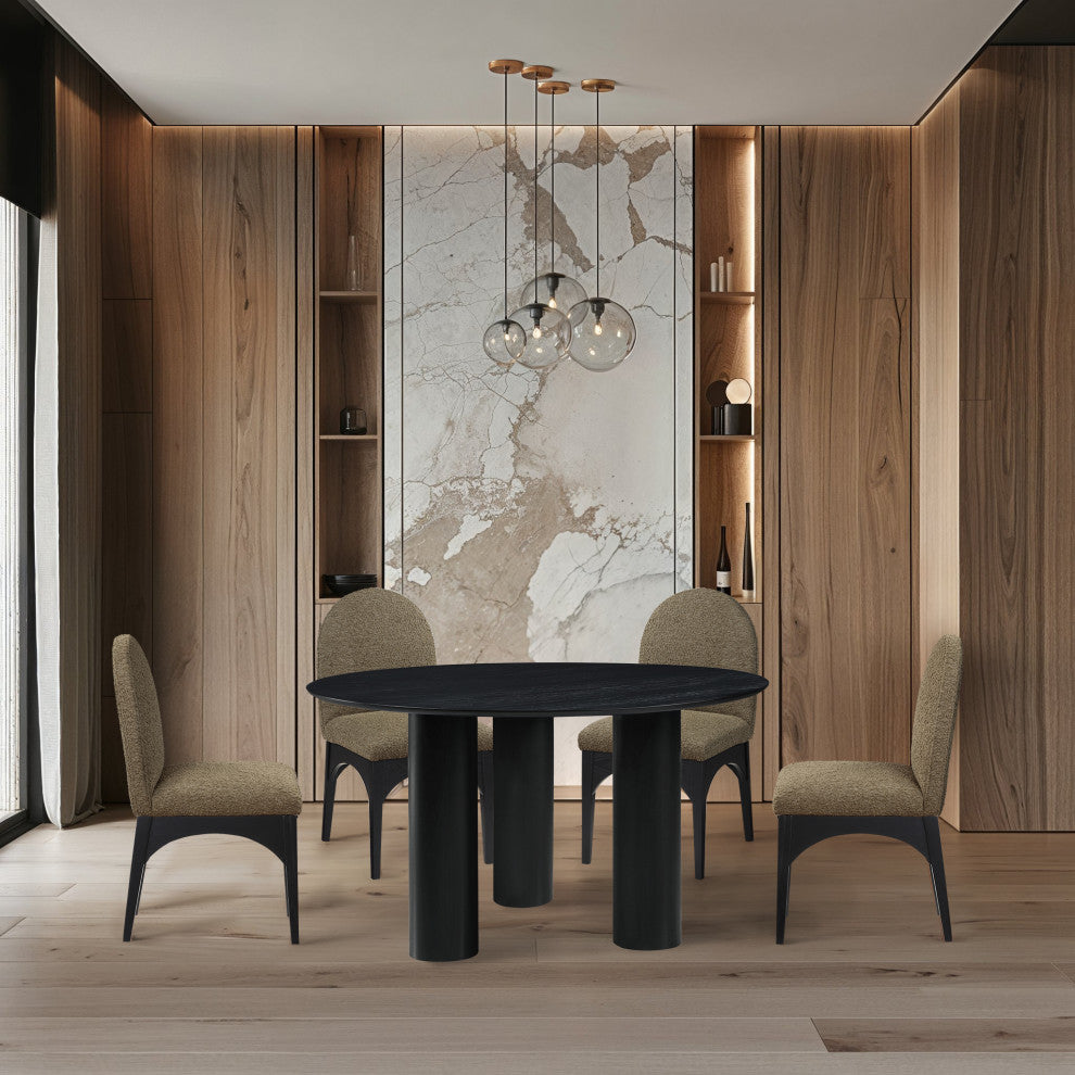 Colosseum Dining Table, Black, Black