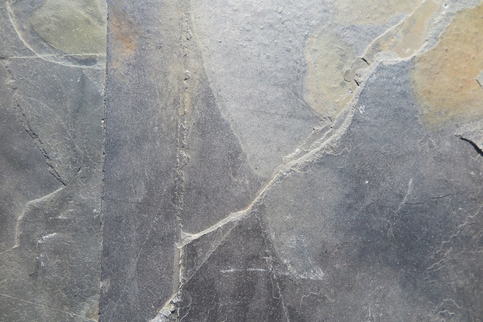 Jak Slate Slate, Natural Cleft Face, Gauged Back Finish, 24"x24", Set