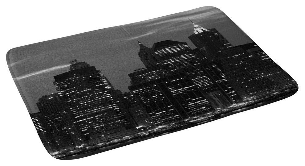 Leonidas Oxby New York Financial District Memory Foam Bath Mat