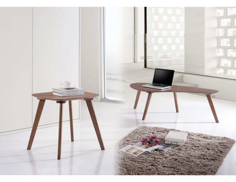 Fowler Coffee Table, Walnut Brown