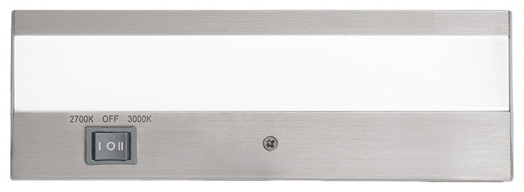 Duo 8" ACLED Dual Color Temp-Light Bar, Brushed Aluminum