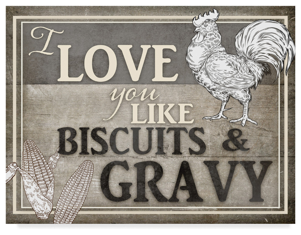 "Vintage Farm Local Farmer Love You" by Lightboxjournal, Canvas Art